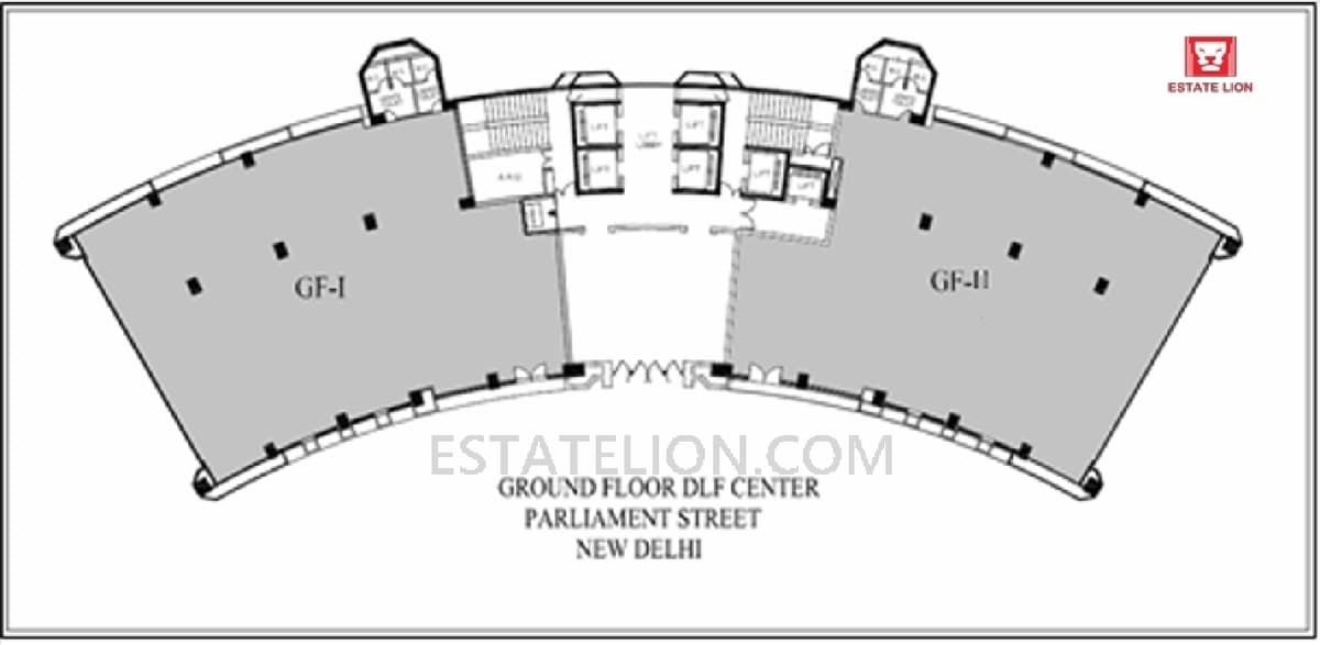 DLF Centre, Connaught Place | Office Space Rent - ESTATE LION