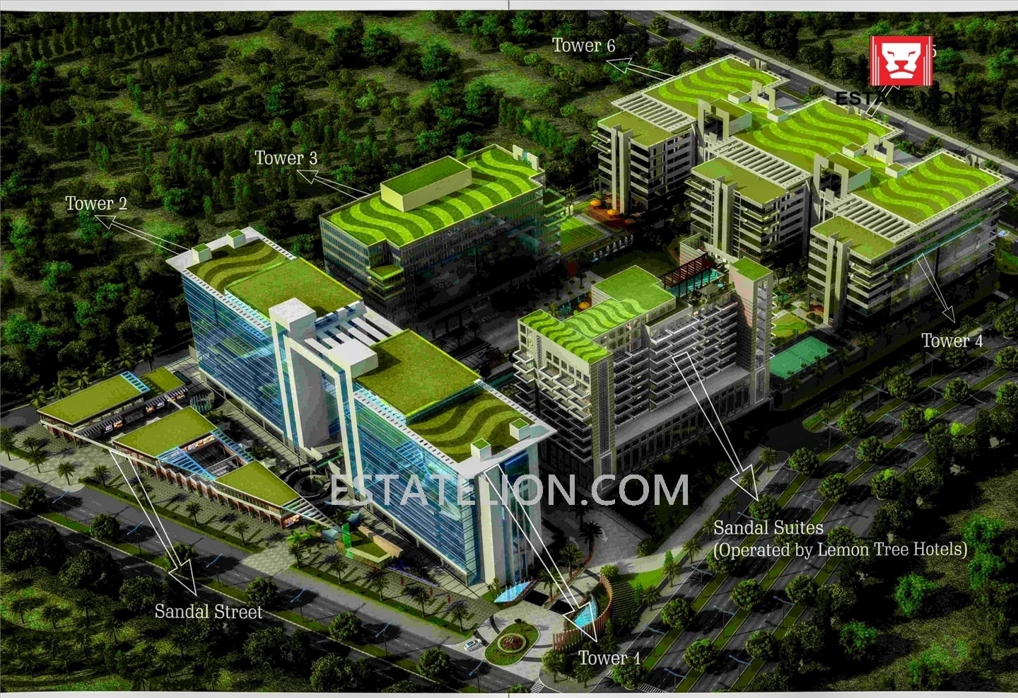 Assotech Business Cresterra, Sector-135 Noida | Office Space Rent ...